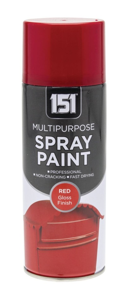 All-Purpose Aerosol Spray Paint Matt Gloss Satin Primer Metal Wood ...