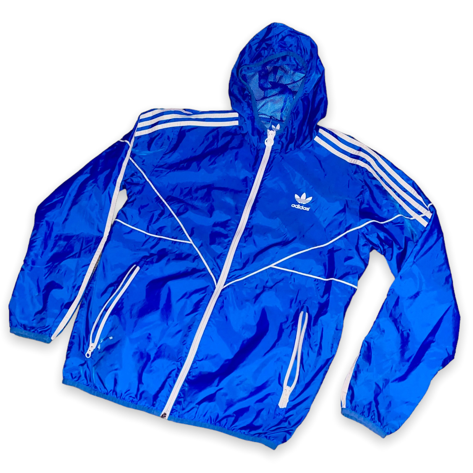 Adidas Originals Vintage Super Rare Jacket Windbreake… - Gem