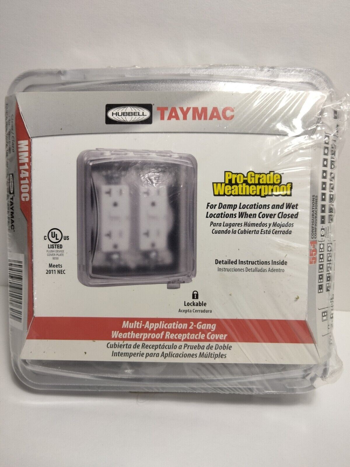 TayMac MM1410C While in Use Weatherproof Cover Clear for sale online | eBay