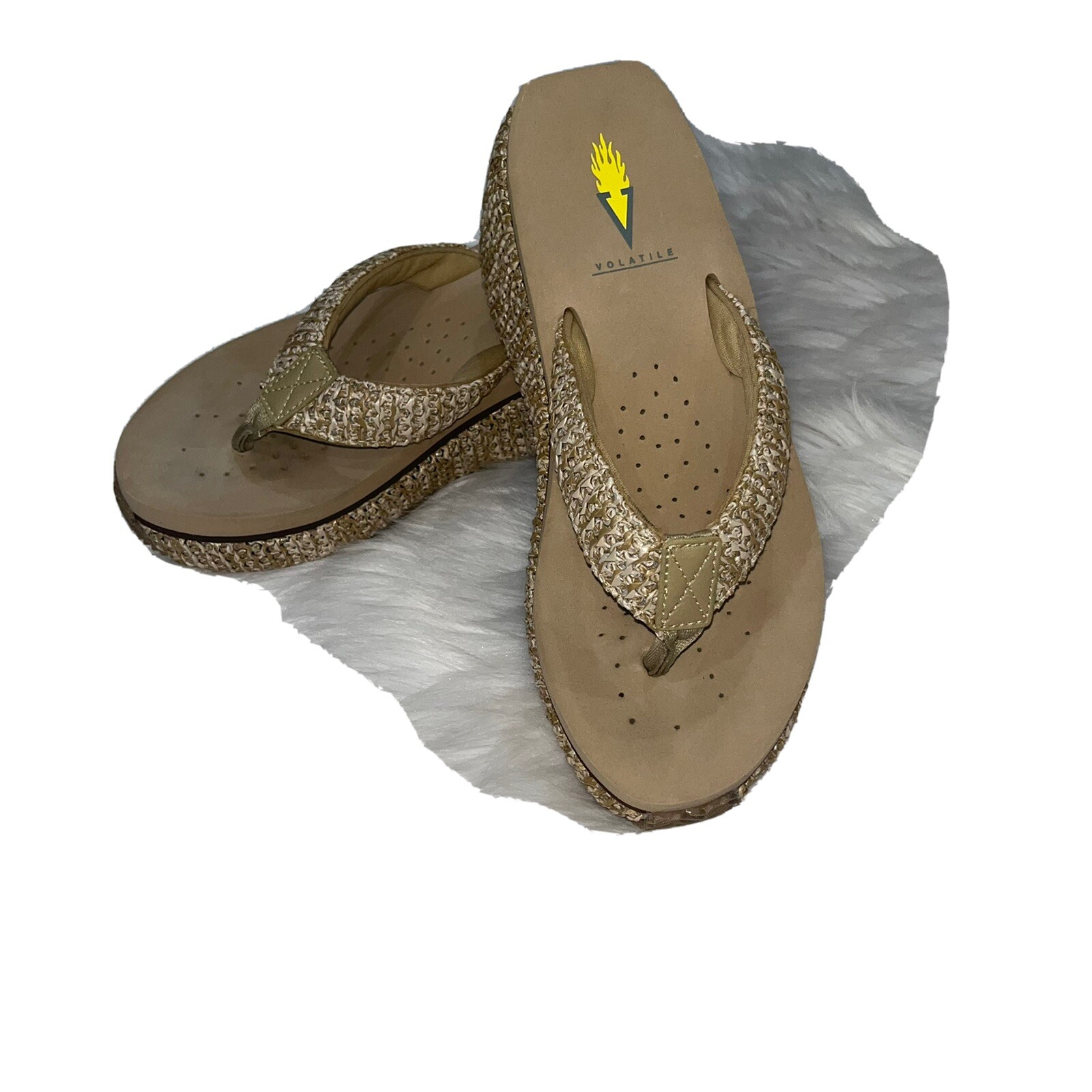 volatile wedge sandals 7 - Gem