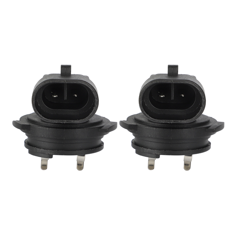 H1 Fog Light Bulb Connector Socket Wire Harness 1445 Pigtail Plug Set ...