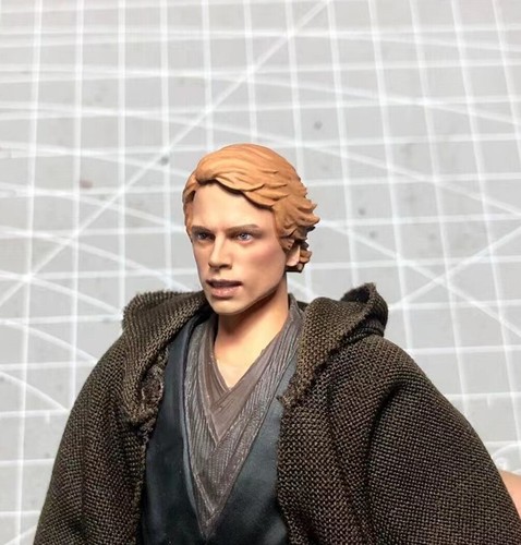 1/12 Painted Young Luke Skywalker Head Carved Fit 6'' Action Figure | eBay