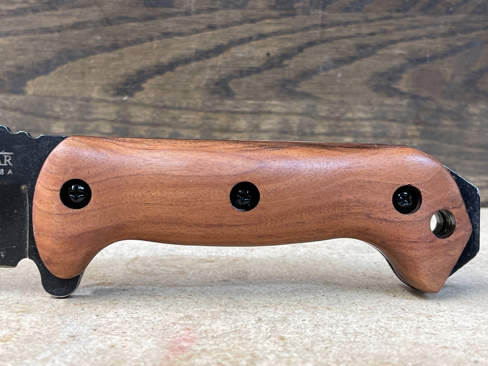 Handles for Kabar/Becker BK2 thru BK32, Bolivian rosewood #4 | eBay