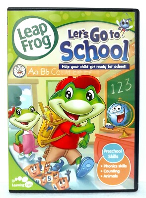 Leap Frog "LET'S GO TO SCHOOL, Help Your Child Get Ready For School ...