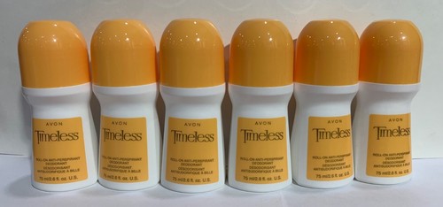 Avon Timeless Roll-on Anti-perspirant Deodorant Bonus Size 2.6 oz - 6 ...