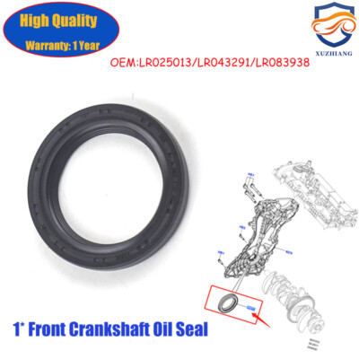 1* Front Crankshaft Oil Seal LR083938 for Land Rover LR2 Range Evoque ...