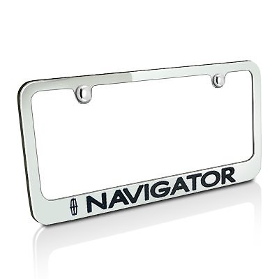 Lincoln Navigator Chrome Metal License Plate Frame | eBay