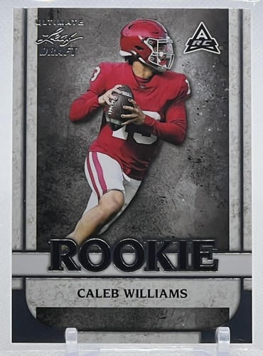 💥CALEB WILLIAMS ROOKIE💥2022 LEAF ULTIMATE DRAFT SILVER ROOKIE💥ARC SP🔥🔥 ...