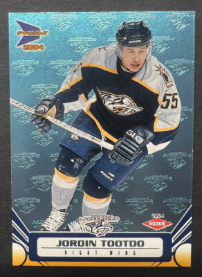 JORDIN TOOTOO 2003-04 Pacific Prism BLUE ROOKIE RC 857 /975 Predators ...