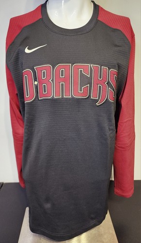 Nike Baseball Arizona Diamondbacks Mens Size Large D-Backs Longsleeve ...