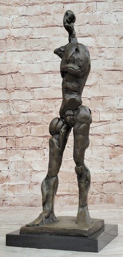 Mid Century Abstract A tribute To Dali Male Man Bronze Sculpture ...