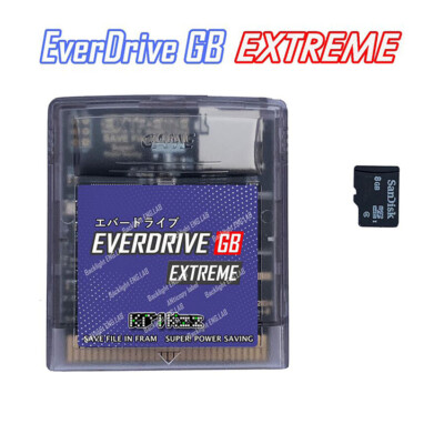 EVERDRIVE GB EXTREME Chip Memory 2nd Generation Low Power GBGBC Burning ...