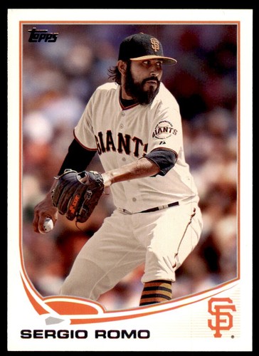 2013 Topps Sergio Romo Baseball Cards #154 | eBay