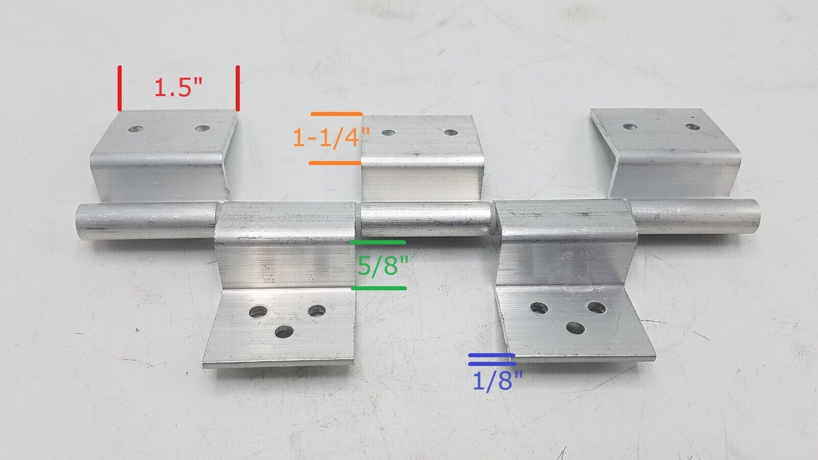 Aluminum Hinge 5 Leaf, RV Camper Door Hinge Toy Hauler Trailer ...