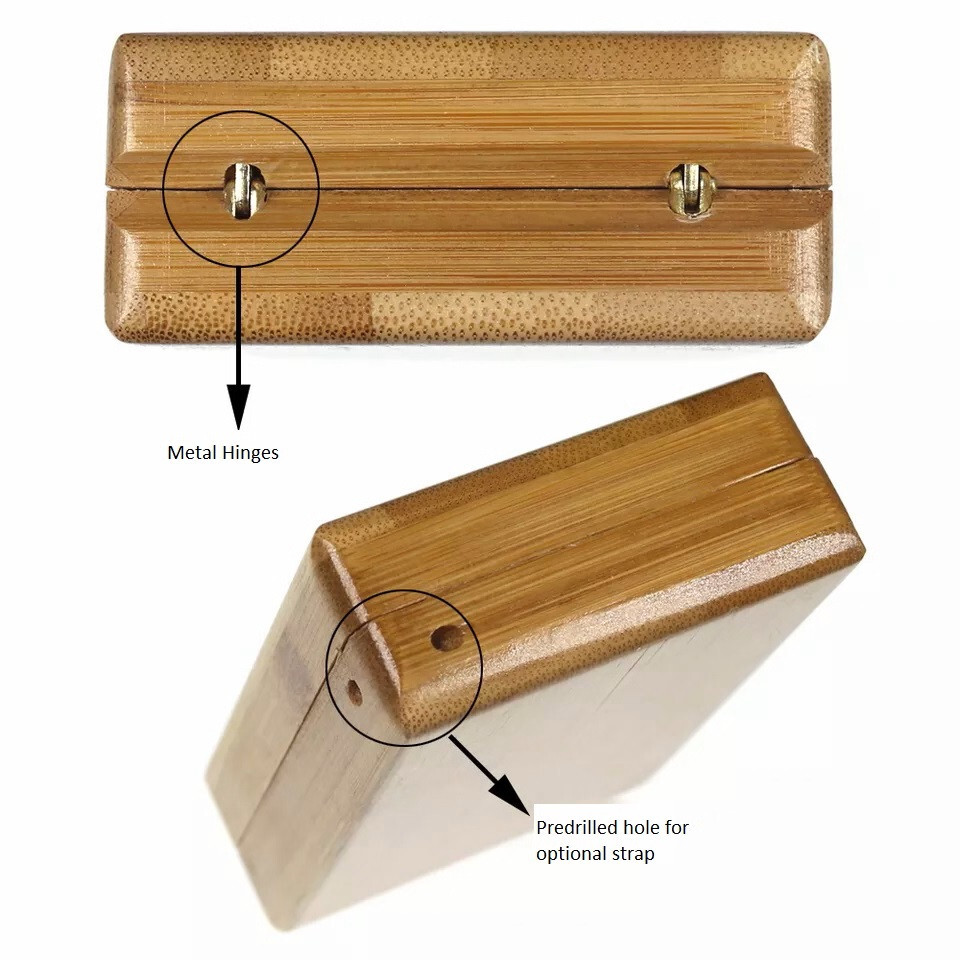 Classic Bamboo Wood Fly Box ~ foam Insert ~ FREE Shipping | eBay