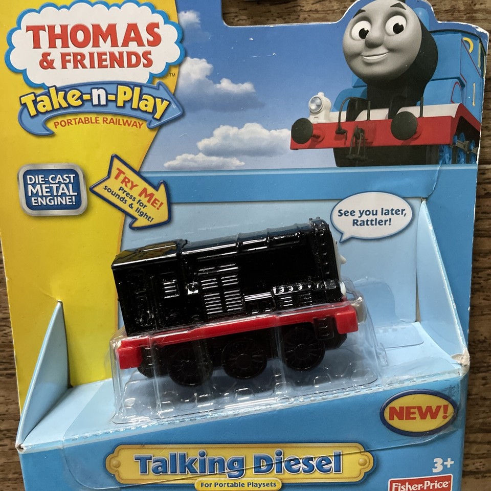 2010 Thomas & Friends Take-n-Play Talking Diesel Brand New FACTORY ...
