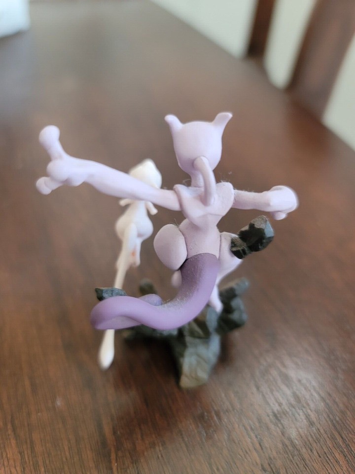 Kaiyodo Mini Figure of Pokemon Mew and Mewtwo 20th Aniversary 2016 | eBay