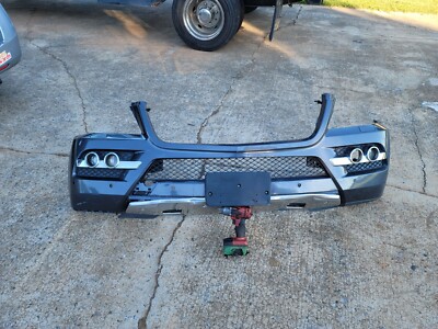 2009-2012 MERCEDES GL450 FRONT BUMPER COVER COMPLETE ASSEMBLY 4 PARTS ...
