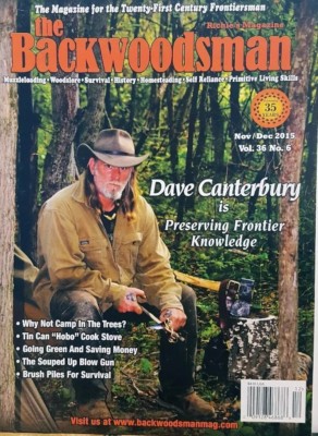 The Backwoodsman Nov Dec 2015 Dave Canterbury Frontier KnowledgeFREE ...