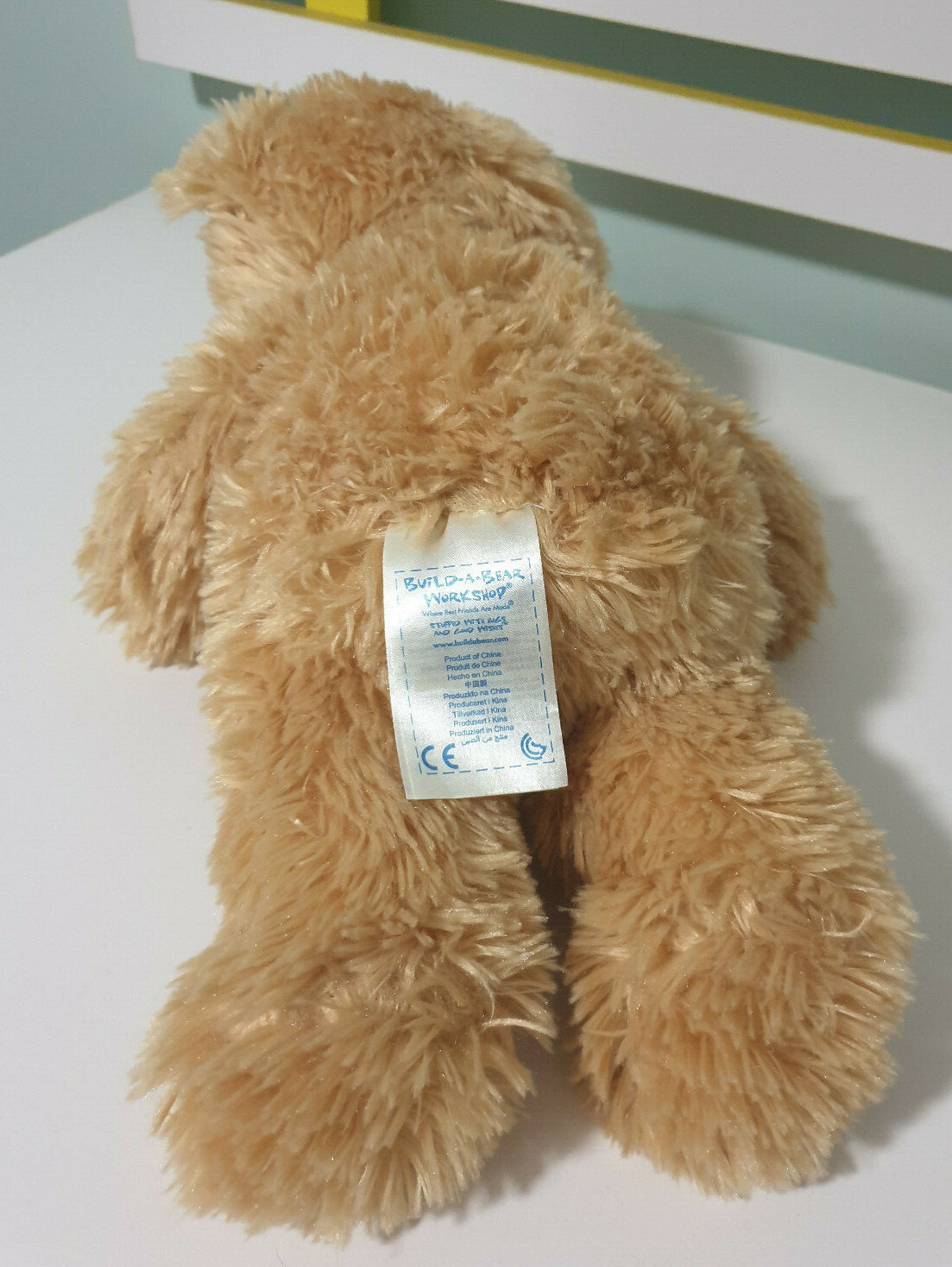 BUILD A BEAR GIRL BOY TEDDY BEAR BROWN FLUFFY 40CM! TOY BAB! WIGGLY ...