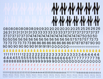 NMS-7 'O' gauge, 7mm decals for BR Sector and Railfreight locos. | eBay UK