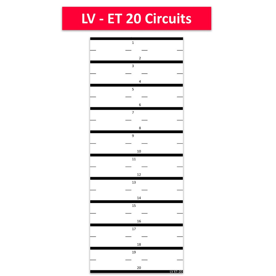 Eaton Circuit Breaker Panel Directory Replacement Label / Decals ...