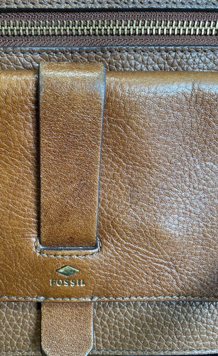 Fossil Kinley Leather Crossbody Shoulder Purse Bag Brown Leather ...