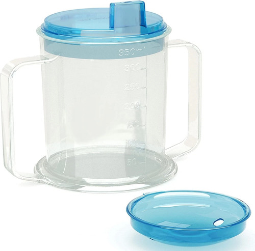 Drinking Cup/Beaker/Mug/Sippy Cup for Disabled Adults with Easy Grip ...
