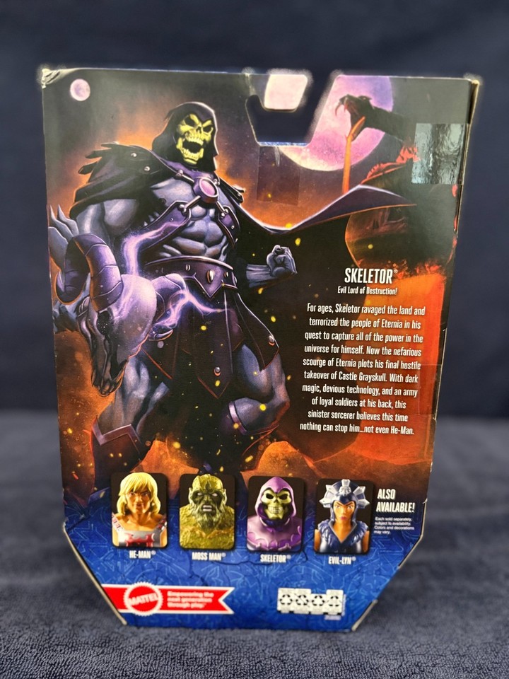 Sealed MOTU Revelation Skeletor Masterverse Figure Netflix Mattel 2021 ...