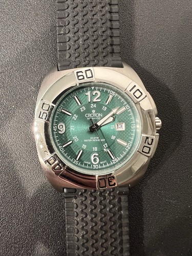 croton mens watch Japan Movt 20atm Preowned | eBay