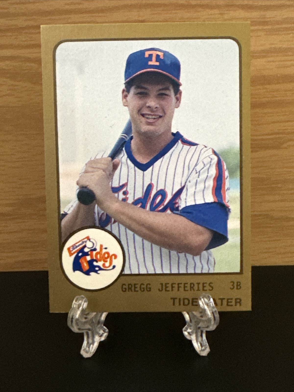 1988 ProCards Gregg Jefferies Baseball Card Tidewater Tides # 1600 MINT ...