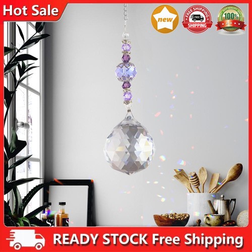 Transparent Ball Crystal Pendant Durable Hangable Window Accessories ...