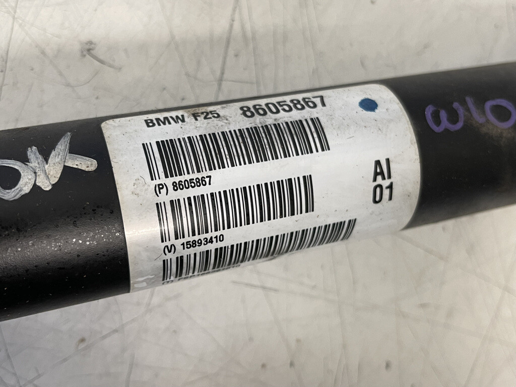 BMW FRONT DRIVE SHAFT F25 X3 F26 X4 11-17 PART# 26208605867 | eBay