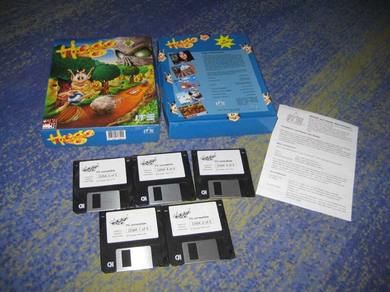 Hugo Box PC Spiel Erstausgabe 3,5 in BIG BOX | eBay