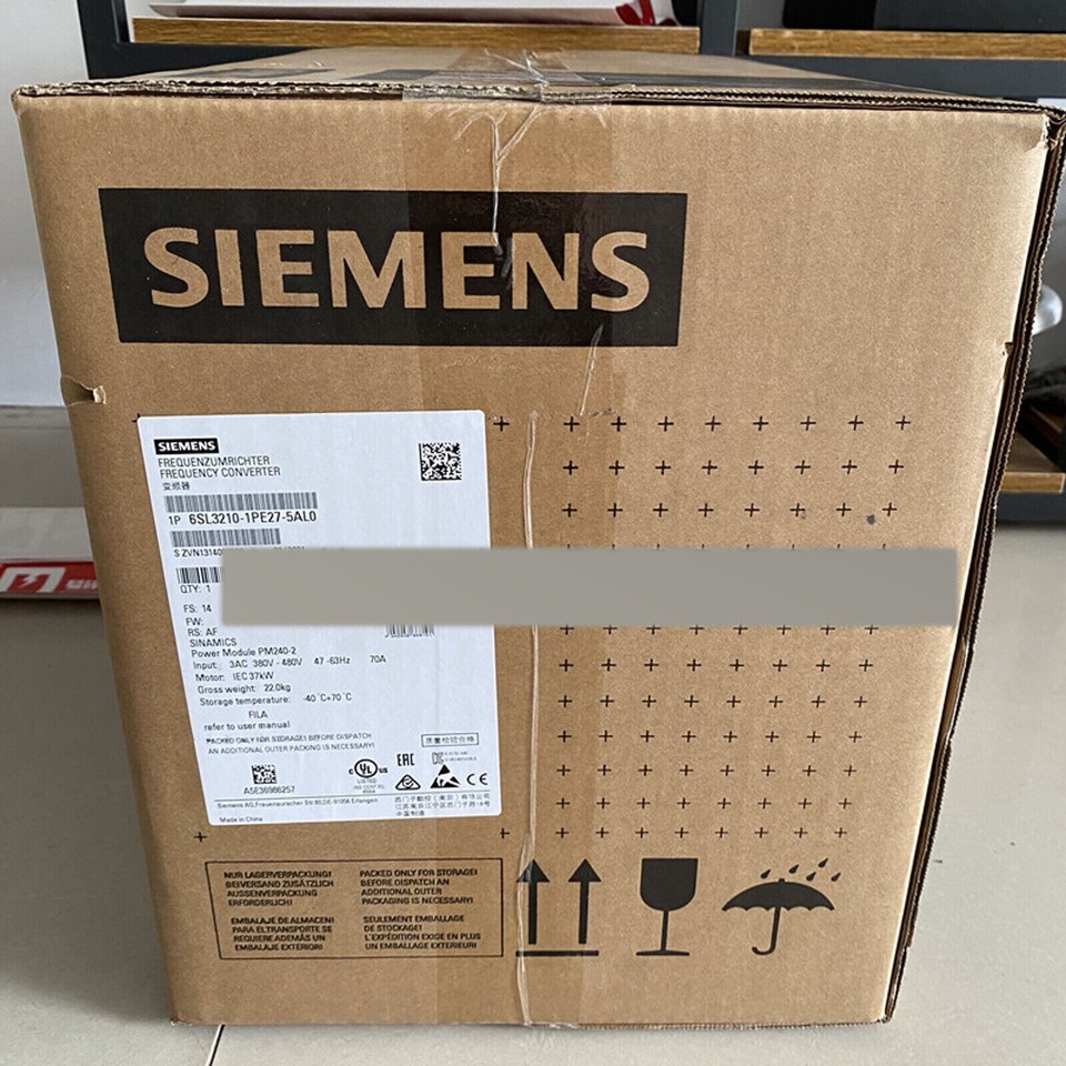 New Siemens 6SL3 210-1PE27-5AL0 6SL3210-1PE27-5AL0 SINAMICS G120 POWER ...