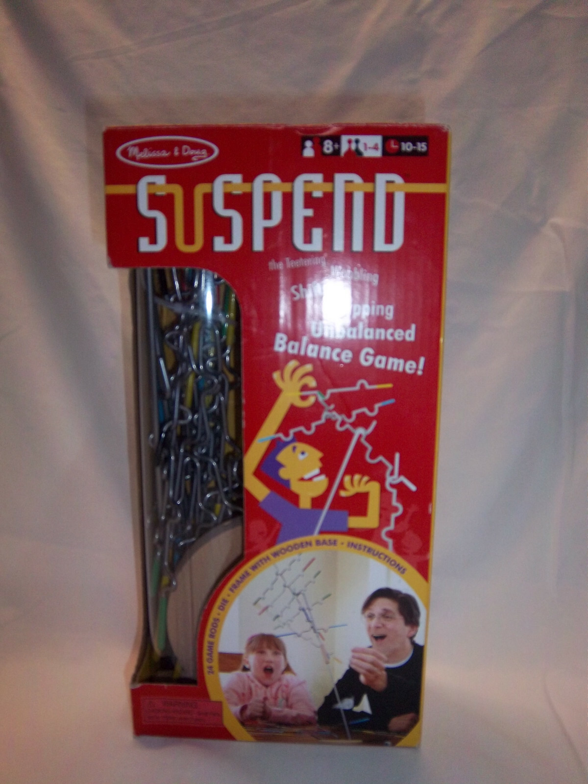 Melissa & Doug Suspend Balance Game Ages 8+ 1-4 Players Family Game ...