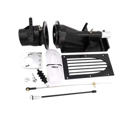 RC Jet Boat Water Thruster Jet Pump 40mm Turbo Turbojet for 70-120cm RC ...