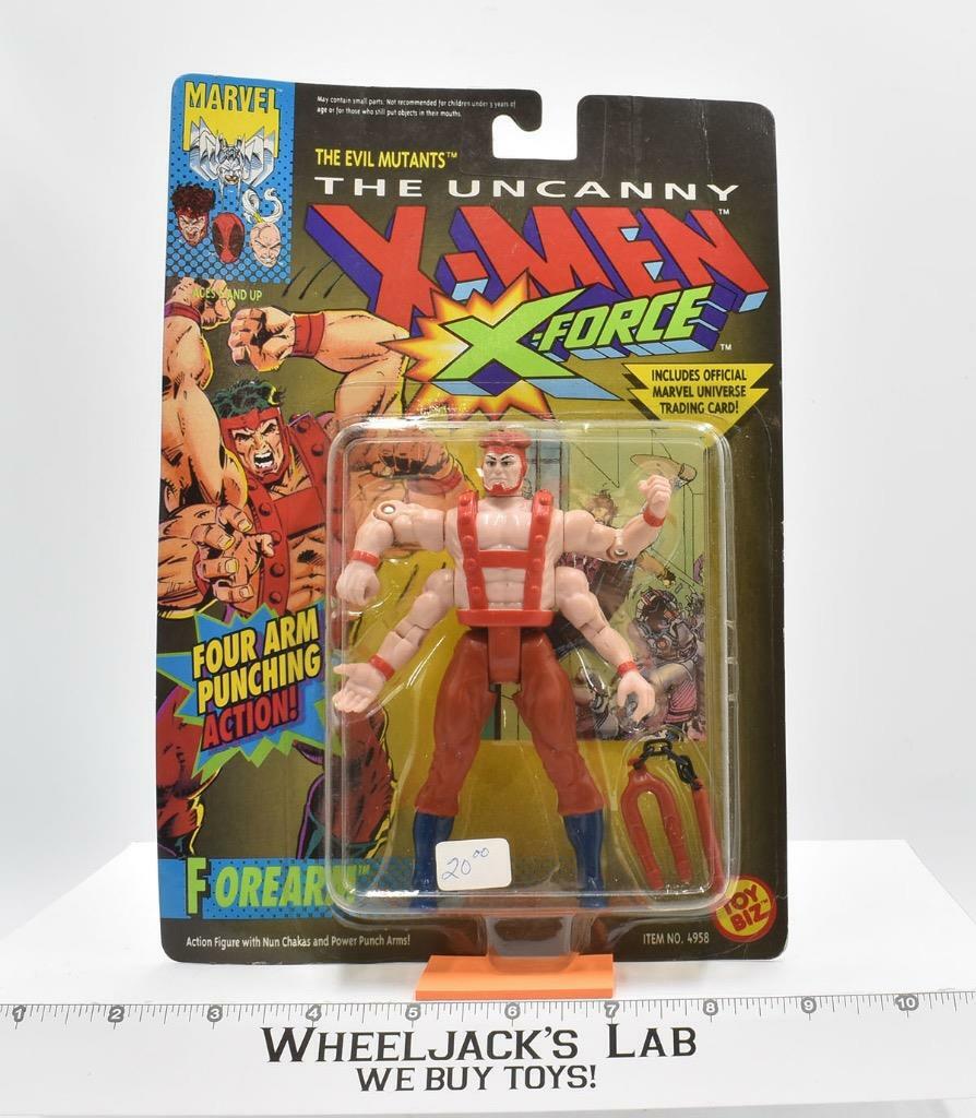 Forearm Marvel Comics The Uncanny X-Men X-Force MOSC 1992 Toybiz