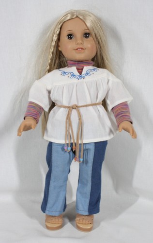 RARE! VINTAGE 2013 AMERICAN GIRL DOLL COMPANY "JULIE" ALBRIGHT 18" TALL ...