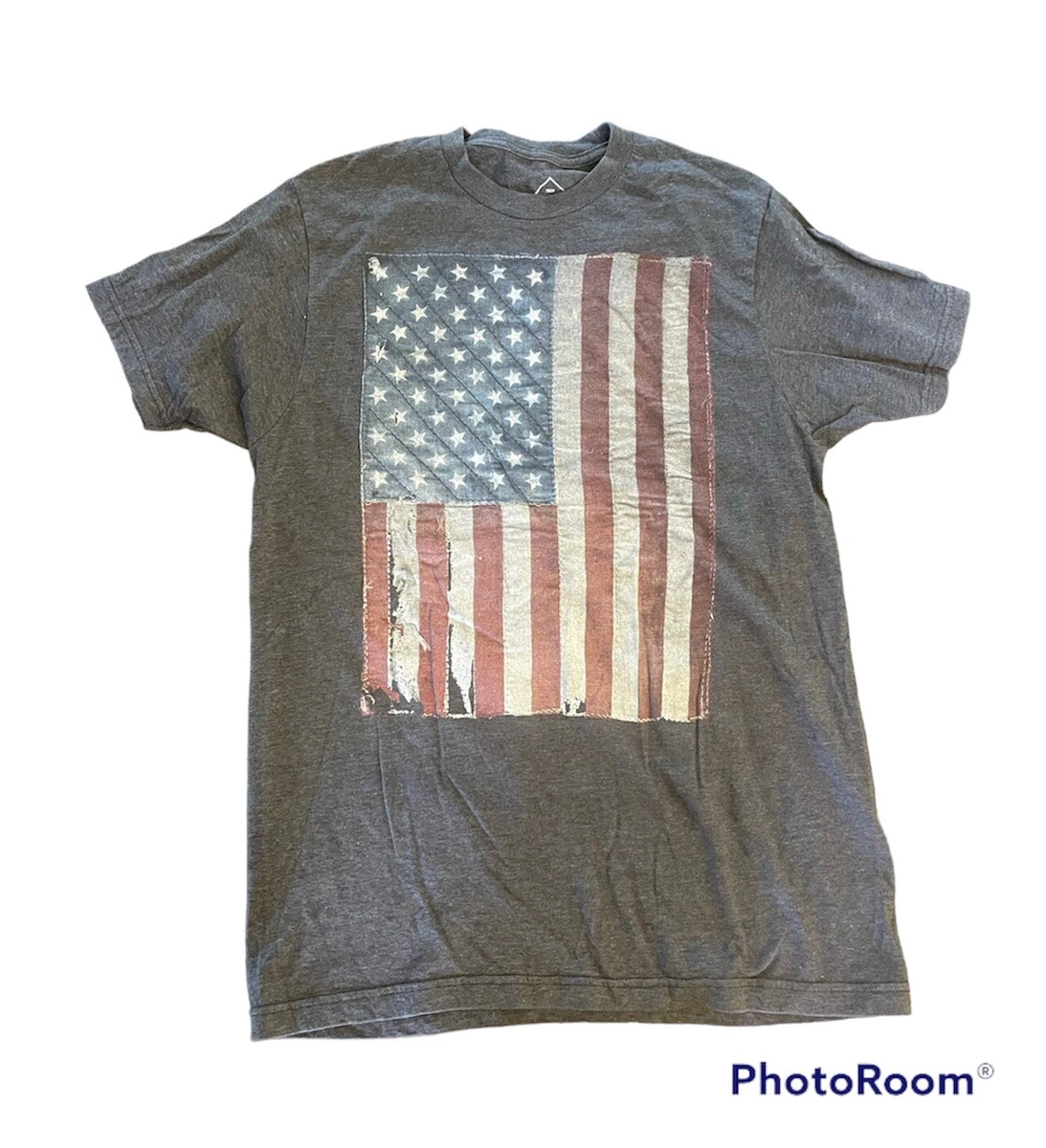 Tattered American Flag Shirt