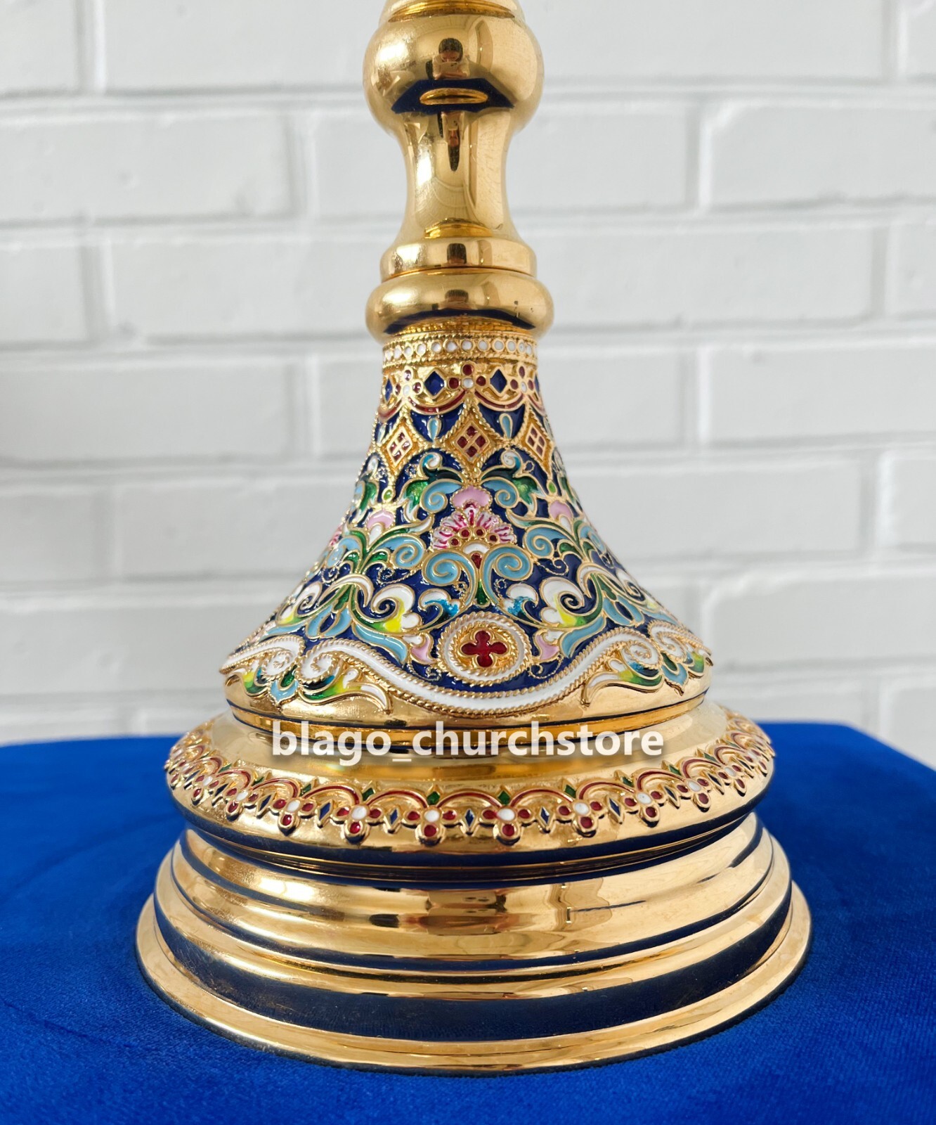 Church Orthodox Chalice for Communion Gold Plated Holy Goblet with ...