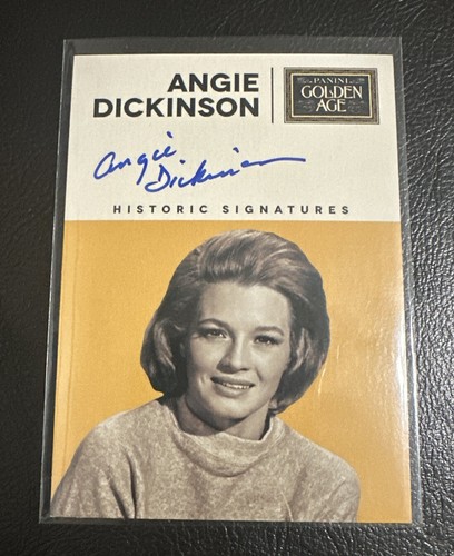 2014 Panini Golden Age Historic Signatures Angie Dickinson Auto #ANG | eBay