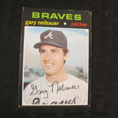 1971 Topps High Number #668 Gary Neibauer Braves #1 Fair/Good | eBay