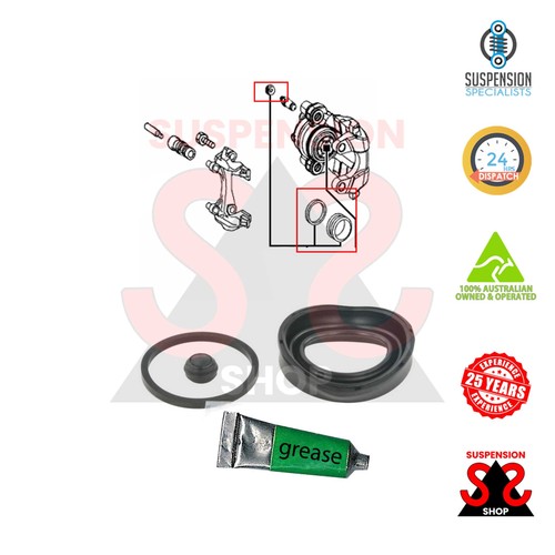 Rear Axle Repair Seal Kit, Brake Caliper Suit VOLVO V70 2.3 8251312 ...