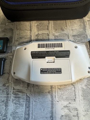 Nintendo Game Boy Advance Console System - White Color Plus 4Games 2C ...