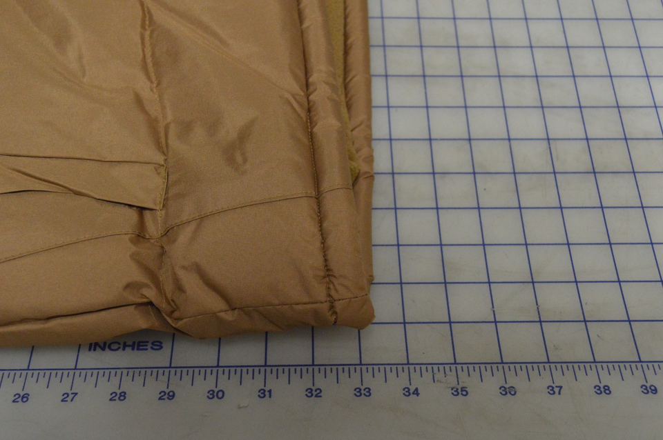 Operation Warm Puffer Jacket Tan Hooded Full Zip XXL Winter Coat | eBay