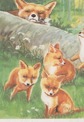 FOX Animals Vintage Postcard CPSM #PBS814.U | eBay