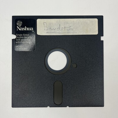 Bandits Floppy Disk Copy Game for Apple II IIe II+ Software 80's ...