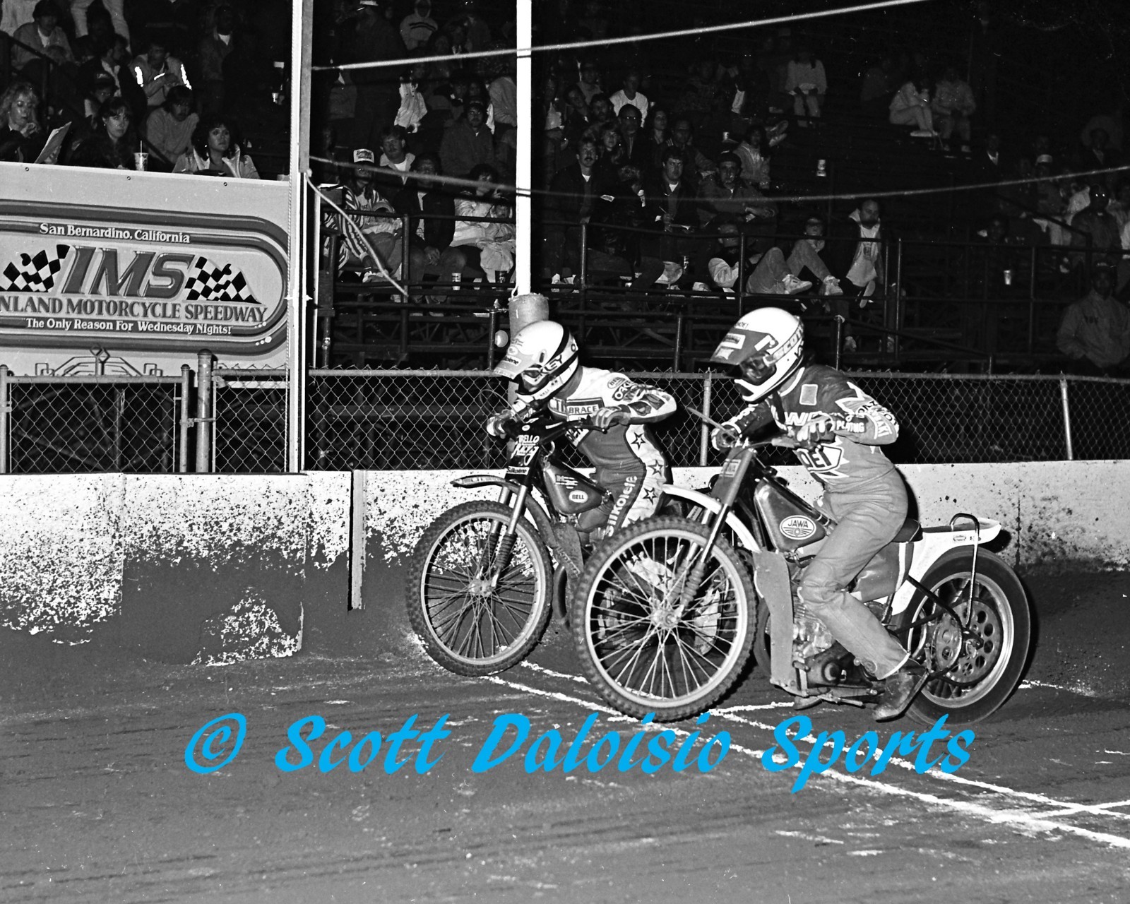 ORIGINAL MIKE FARIA BOBBY SCHWARTZ 8 x 10 IMS SPEEDWAY MOTORCYCLE PHOTO ...