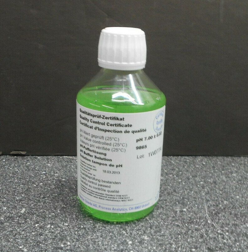 METTLER TOLEDO 51-340-060 pH BUFFER SOLUTION pH 7.00 500 mL | eBay